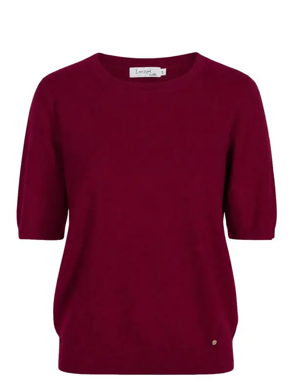 TIRILLM Alina Cashmere T-shirt - Red