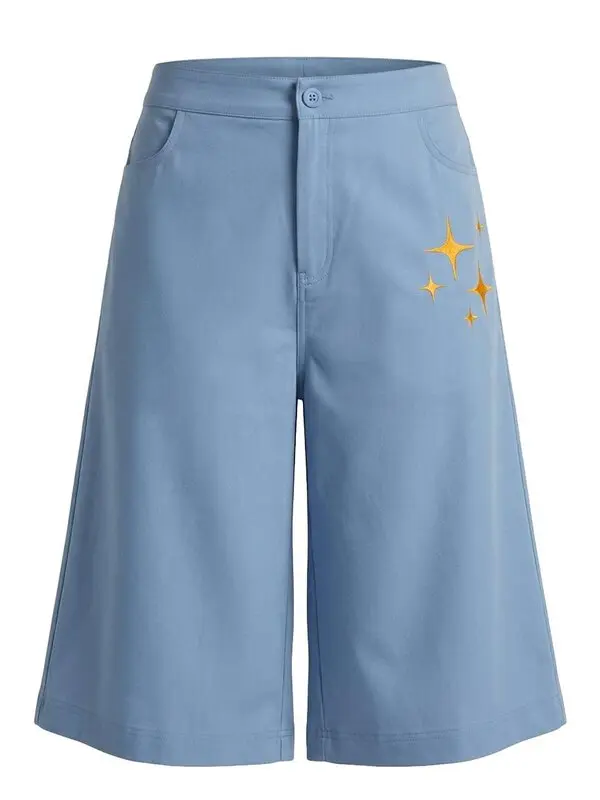 KING NAKED Dreamer Capri Trousers - Blue