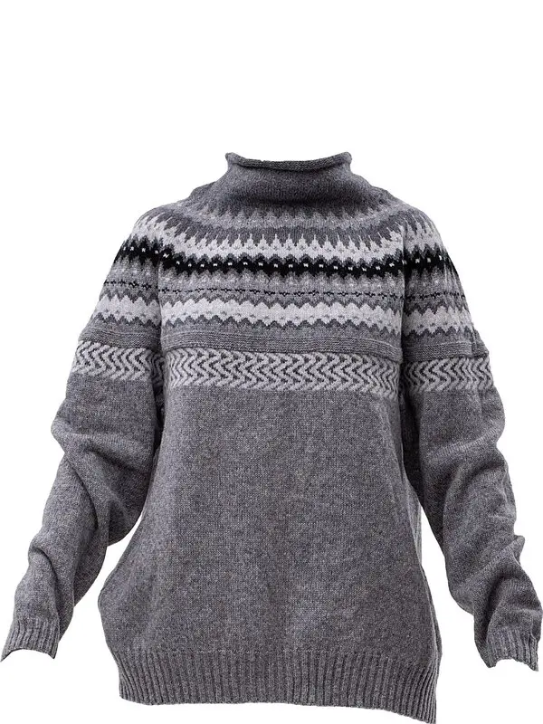 MAISON BOGOMIL Icelandic Sweater - Grey