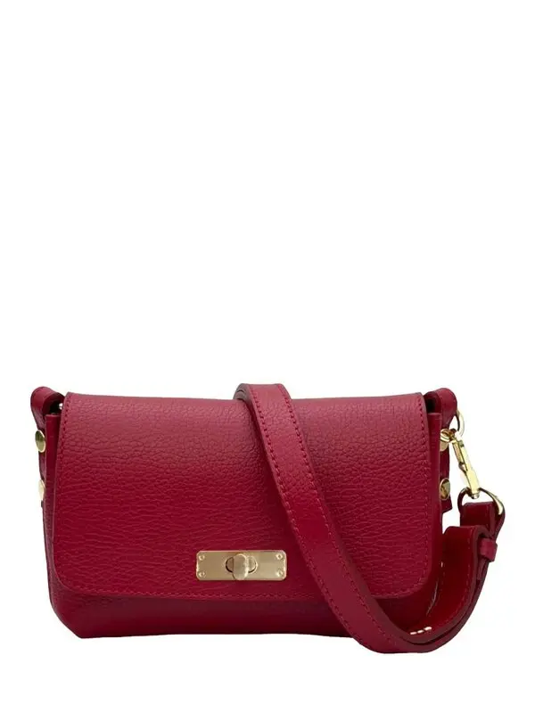 APATCHY LONDON The Maisie Mini Leather Bag - Red