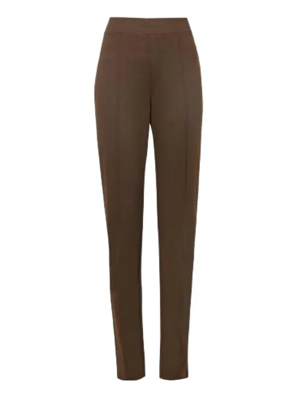 JAMES LAKELAND Cigarette Trousers - Brown