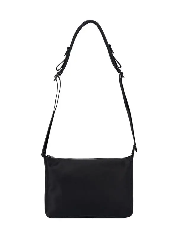 HAH ARCHIVE Round Stitch Crossbody Bag M Edition - Black
