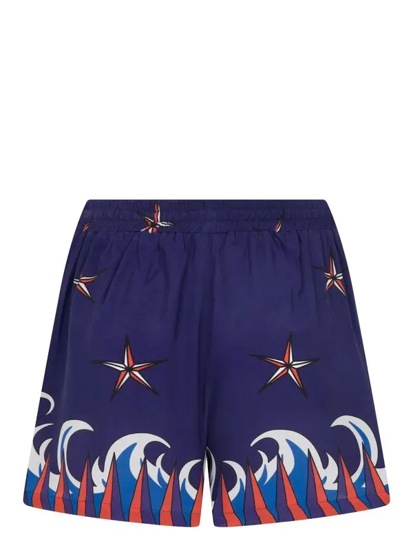 JE TE VEUX Sailor Short - Blue