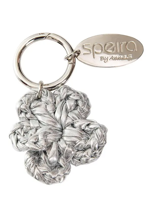 SPEIRA Bag Charm Flower Small - Silver