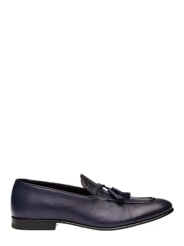 MARIANO SHOES Tunes Loafers Navy - Blue