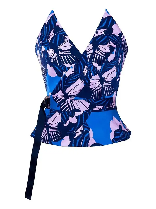 EMMA WALLACE Marieanne Top - Blue