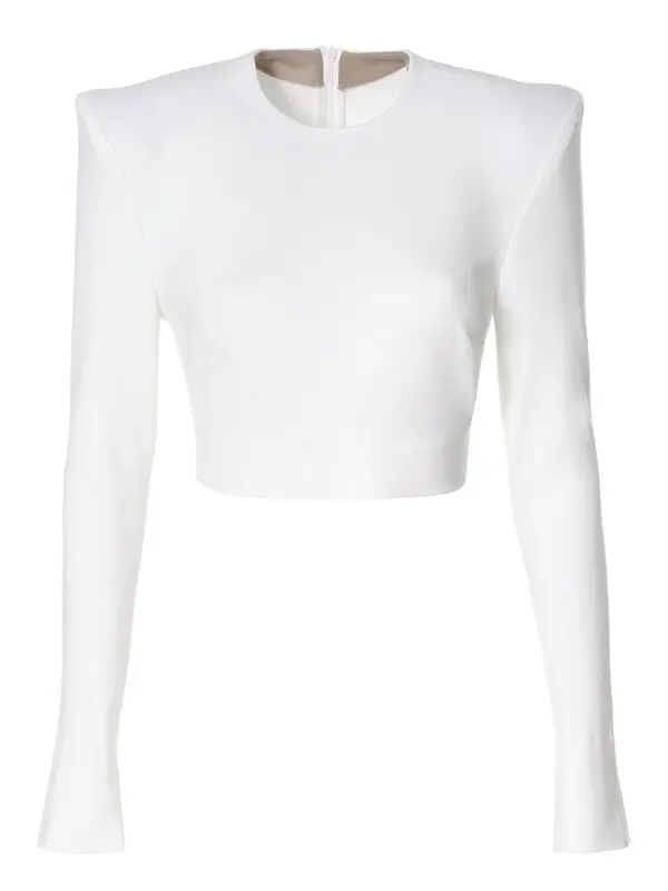 AGGI BY HALEWSKI Zoey Ecru Top - White