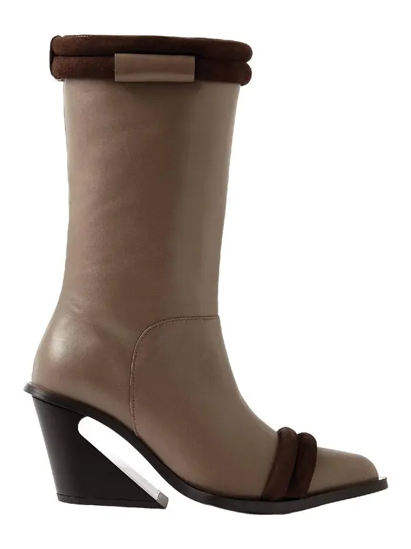 FARRAGO Brown / Black Thalia Boot Truffle Caf - Brown/black