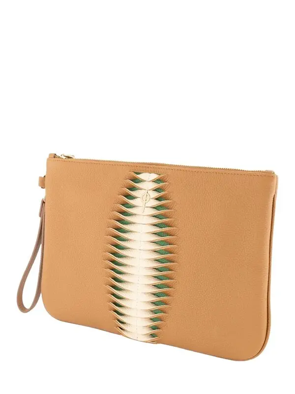 OTRERA Clutch Hera Leather Bag Tan - Brown