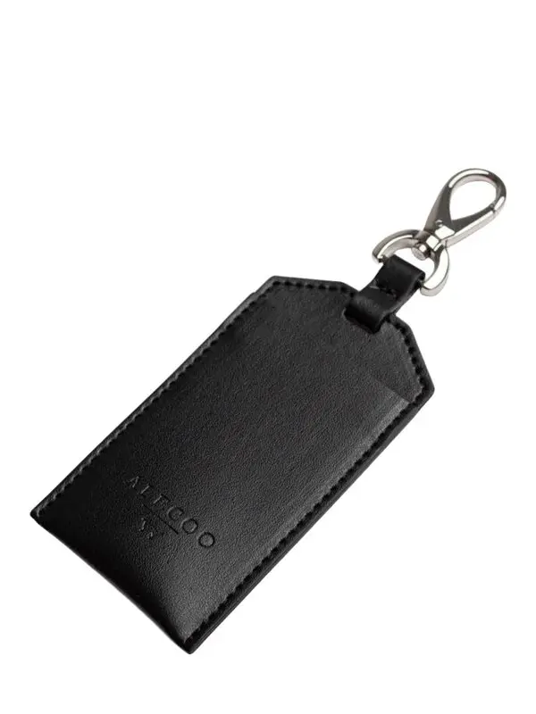 ALECOO Classy Poop Bag Holder Silver - Black
