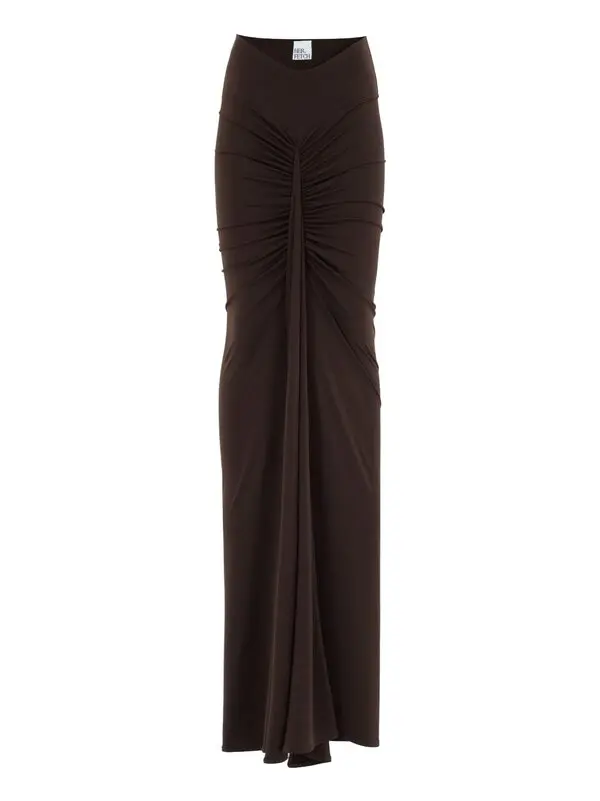HERFETCH Tailored Skirt - Brown