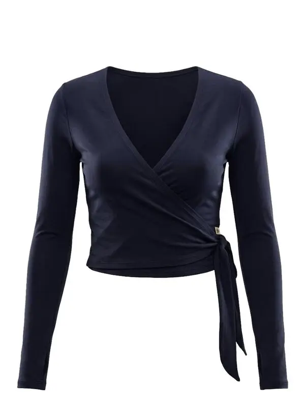 BE ATHLETICA The Ultimate Ballet Wrap-top Midnight - Blue