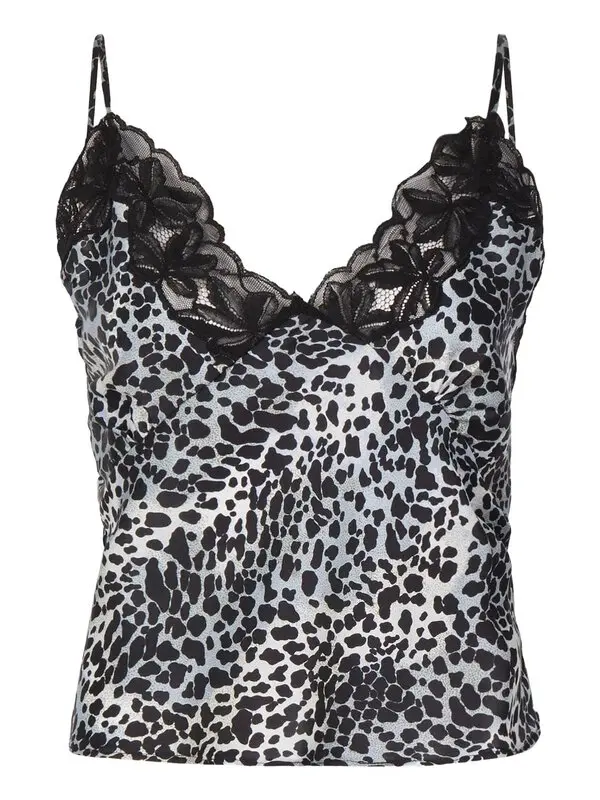 LISA THE LABEL Blossom Cami Top - Black