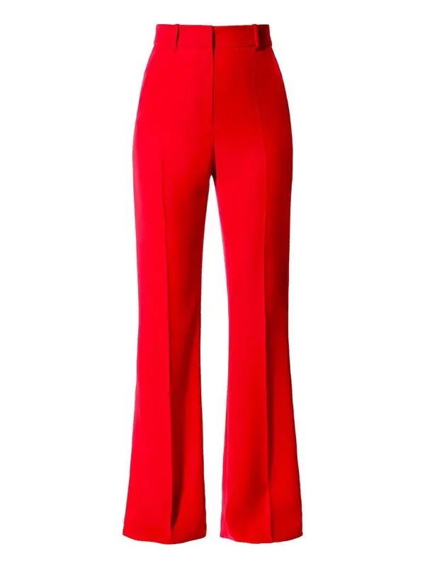 AGGI BY HALEWSKI Camilla Fla Trousers Long - Red