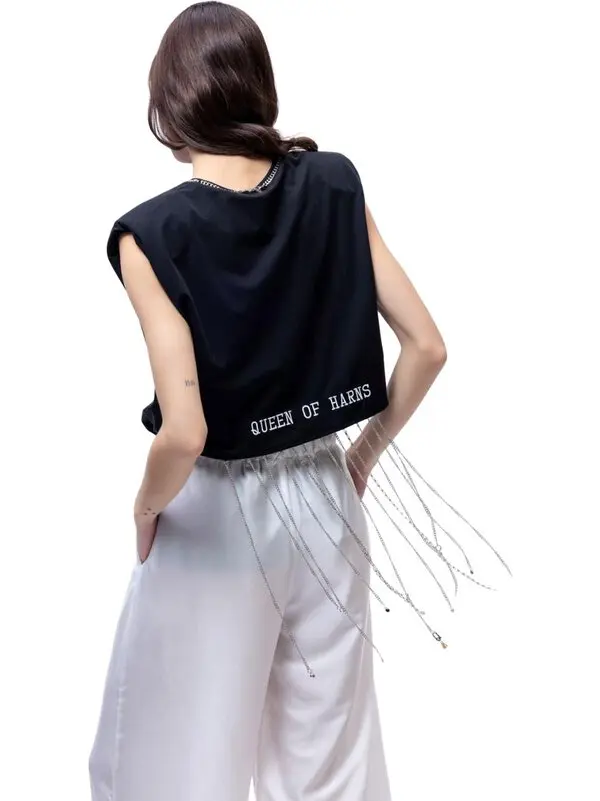 VAZAF Chain T-shirt - Black