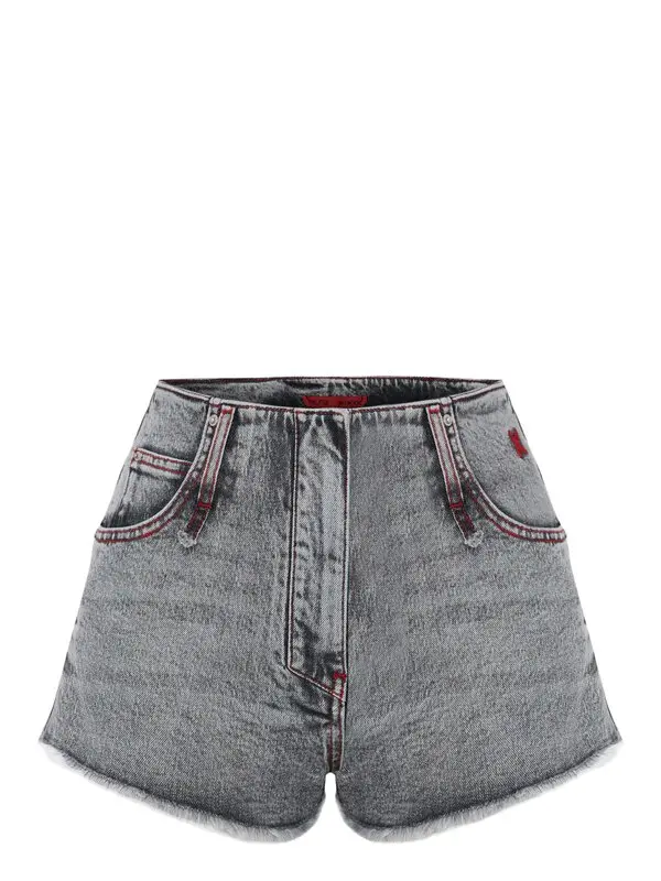 PCFG Cotton Faded Super Mini Short Gray - Grey
