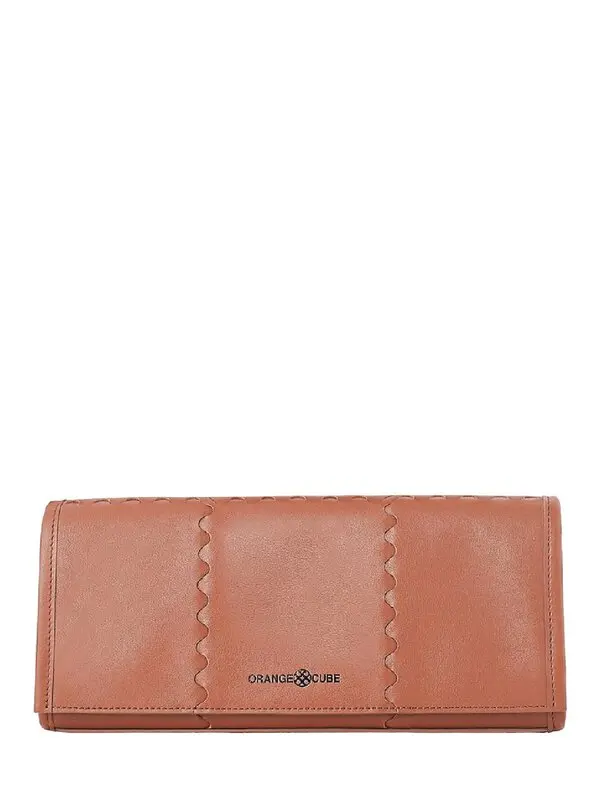 ORANGE CUBE Mosaic Shoulder Bag - Brown