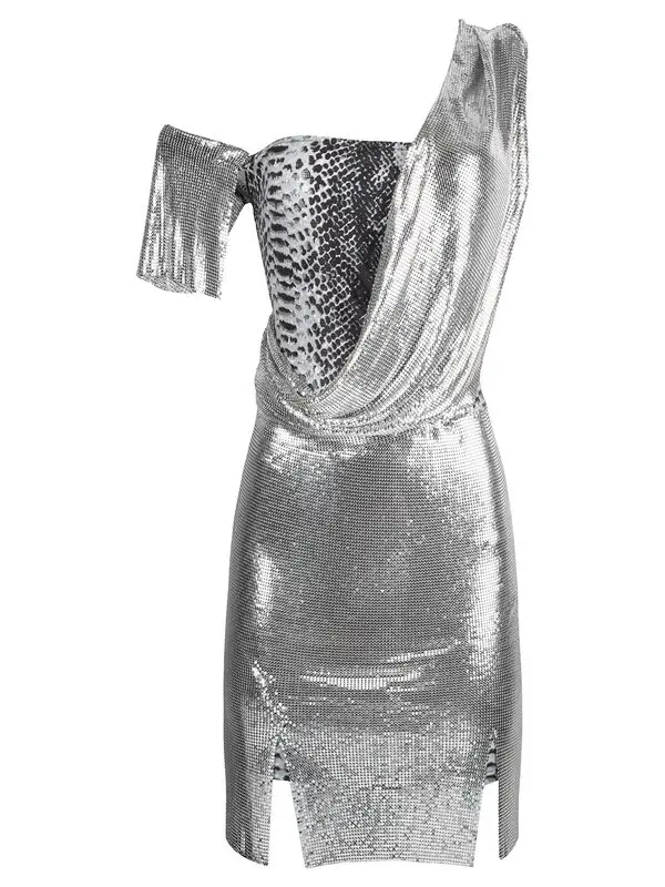 PALOMA LIRA Metal Dress - Silver