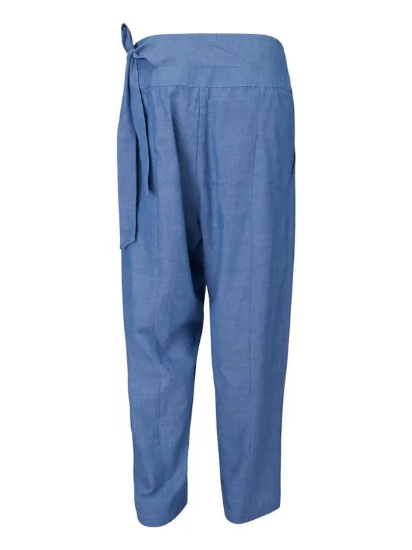 EM & SHI Victory Chambray Pants - Blue