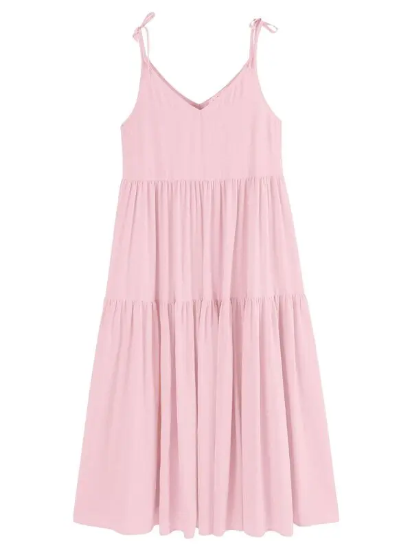 SUPESU Sunflower Dress Lemonade - Pink