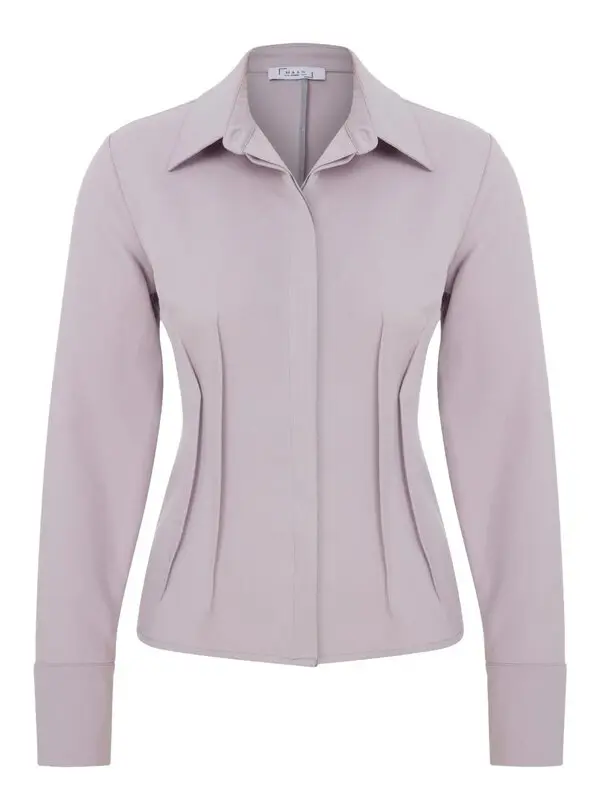MAAN ISTANBUL Concealed Button Up Shirt Pera - Grey