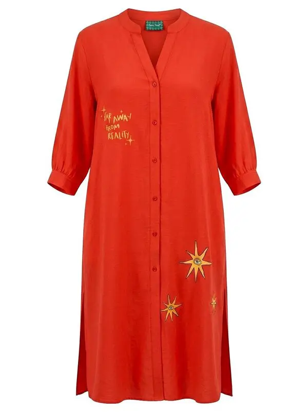 KING NAKED The Room Dress - Red