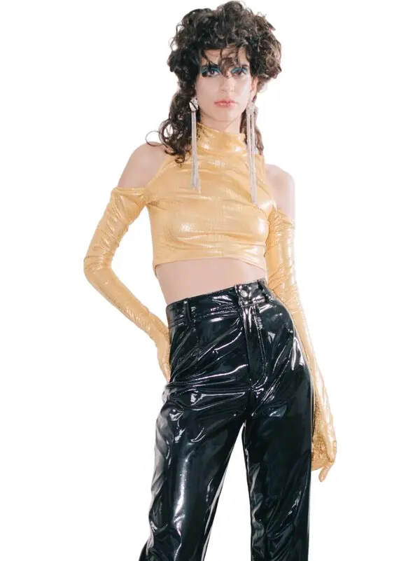 PALOMA LIRA Trouble Top - Gold