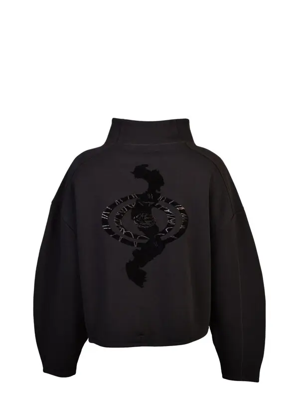 JOY-ES Eye Cardigan - Black