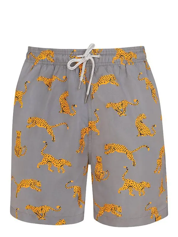 ROBERT & SON BEACHWEAR LTD Cheetah - Grey