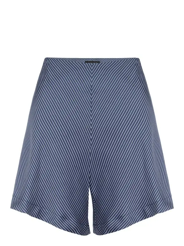 LAHIVE Asha Leg Lengthening Shorts - Blue
