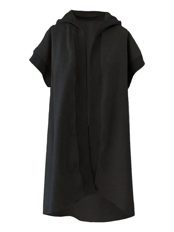 FROCK TALES Moonrise Shrug In With Hood - Black