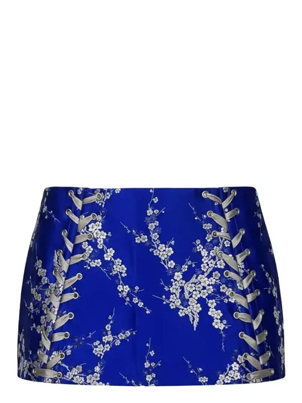THE COOLGIRL NYC Gabriella Skirt - Blue