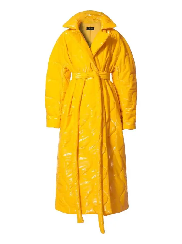 AGGI BY HALEWSKI Harlow Super Yellow Coat - Orange