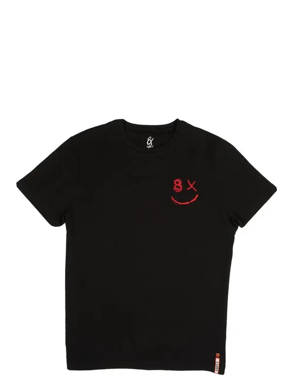 EIGHT X Static Graphic T-shirt - Black