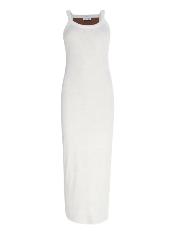 CIRCULAR PATH Maxi Tank Dress Light Gray - Grey