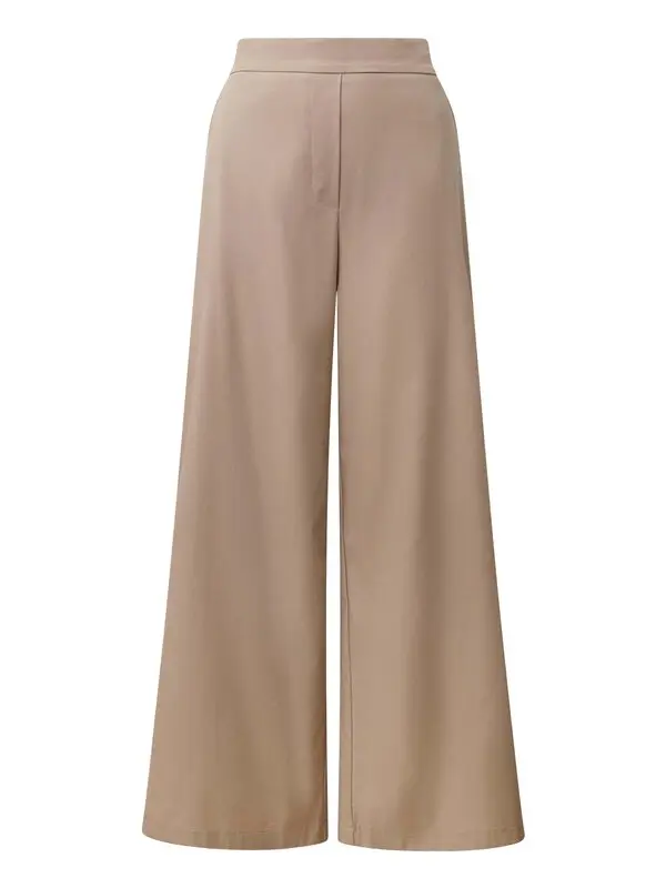 JAMES LAKELAND Beige Cotton Trousers - Brown