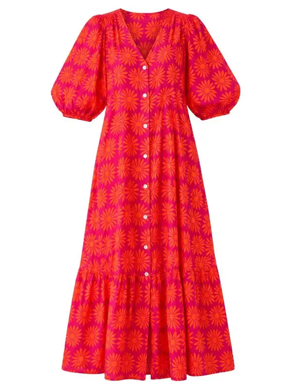 Mind Traveler Mica Dress - Red