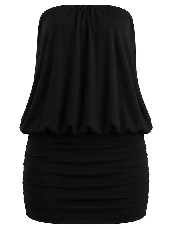 MAISON DE GALA Luna Noir Mini Dress - Black