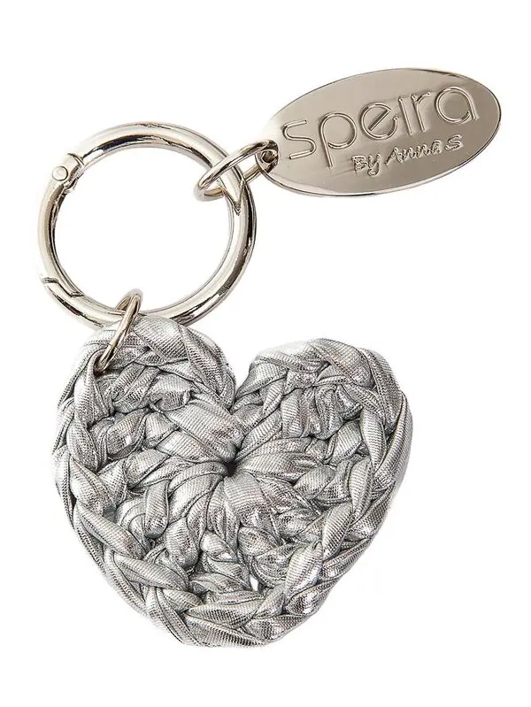SPEIRA Bag Charm Heart - Silver