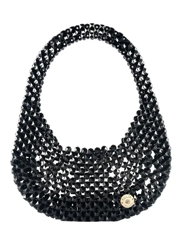 TILLIE BEADS Classic Bead Bag - Black