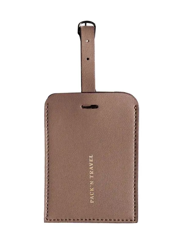 PACK'N TRAVEL Luggage Tag - Beige
