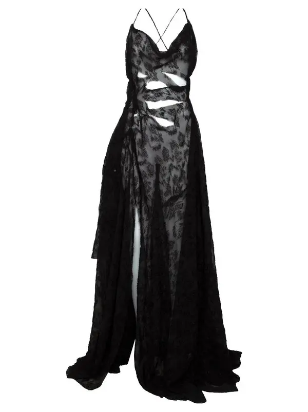 PALOMA LIRA Courtney Maxi Dress - Black