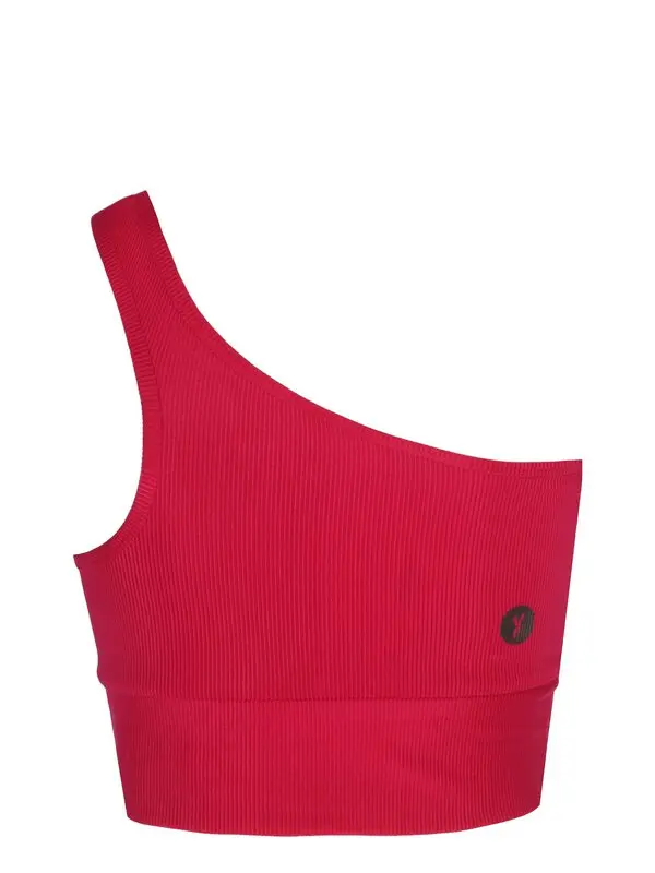 YORSTRULY Ss Crop Top Cherry - Pink