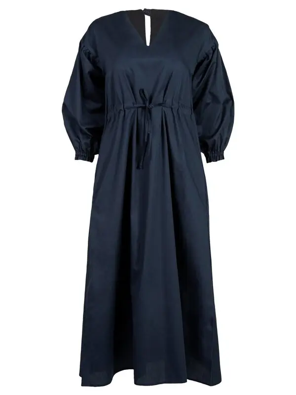 NUMBAT Klara Dark Midi Dress - Blue