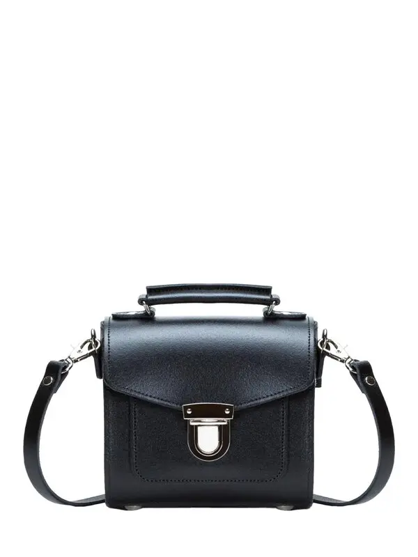 ZATCHELS Handmade Leather Sugarcube Plus - Black