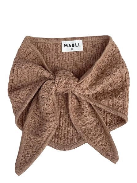MABLI Tonnog Necktie Portobello - Brown