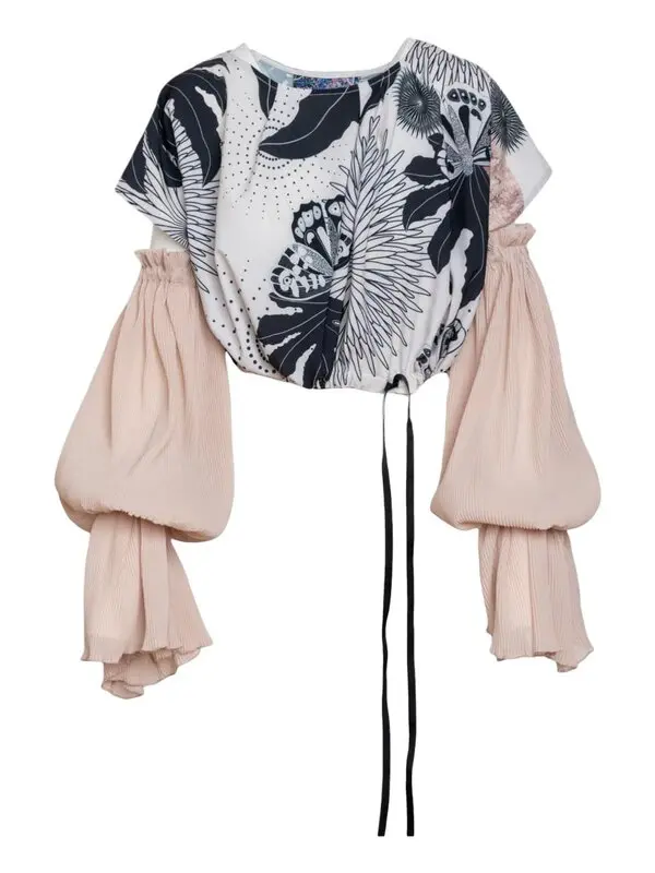 ARTISTA Neutrals / Epic Puffy Sleeve Top - Black