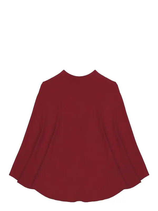 Carmen Says Whispe Burgundy Occasion Cape - Red