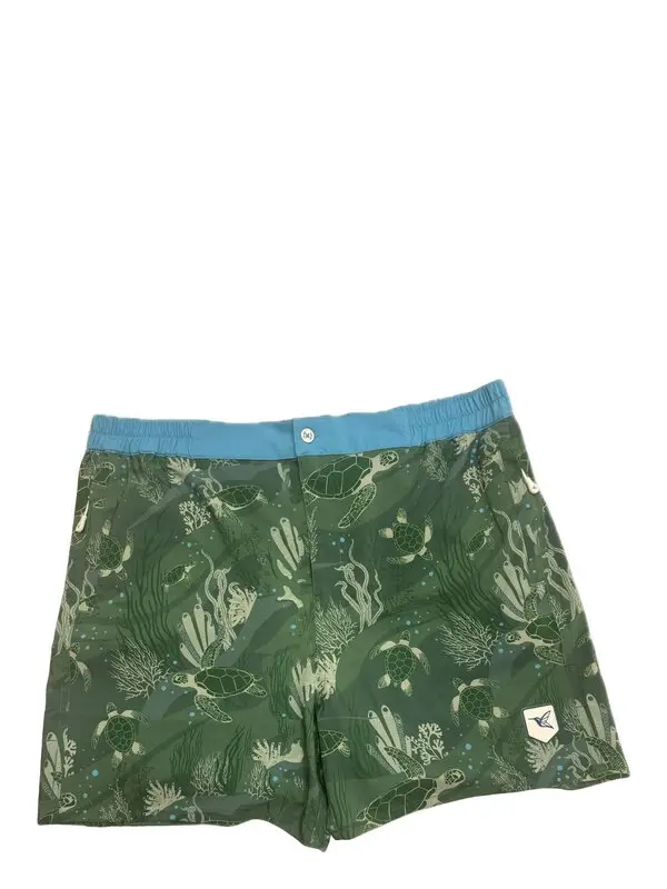 LIVE KOLIBRI Luxury Swim Trunks - Green