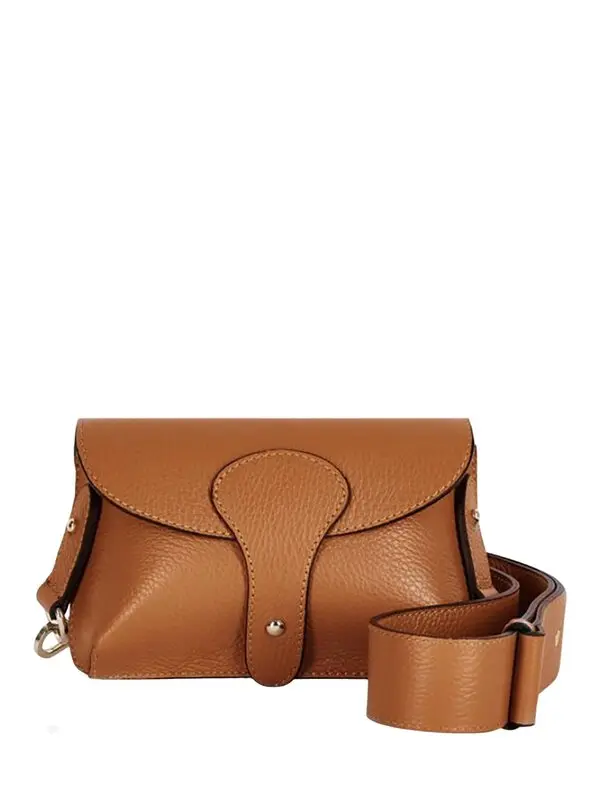 BETSY & FLOSS Large Luca Crossbody Bag In Tan - Brown